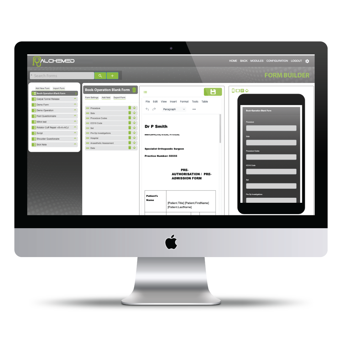 Medical practice management software from Alchemed